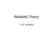Reliability Theory - 豆丁网