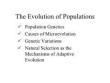 The Evolution of Populations - 豆丁网