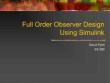 Simulink Full Order Observer Block - 豆丁网