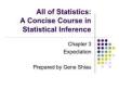 All of Statistics A Concise Course in Statistical Inference - 豆丁网