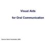 Visual Aids for Oral Communication口头交流的视觉教具 - 豆丁网