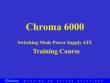 Chroma 6000ATE Trainning - 豆丁网